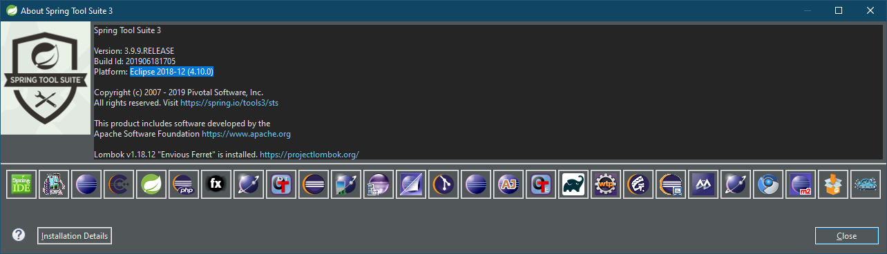 Bug Lombok V11812 Sts3eclipse 2018 12 4100 Not Working · Issue 2391 · Projectlombok