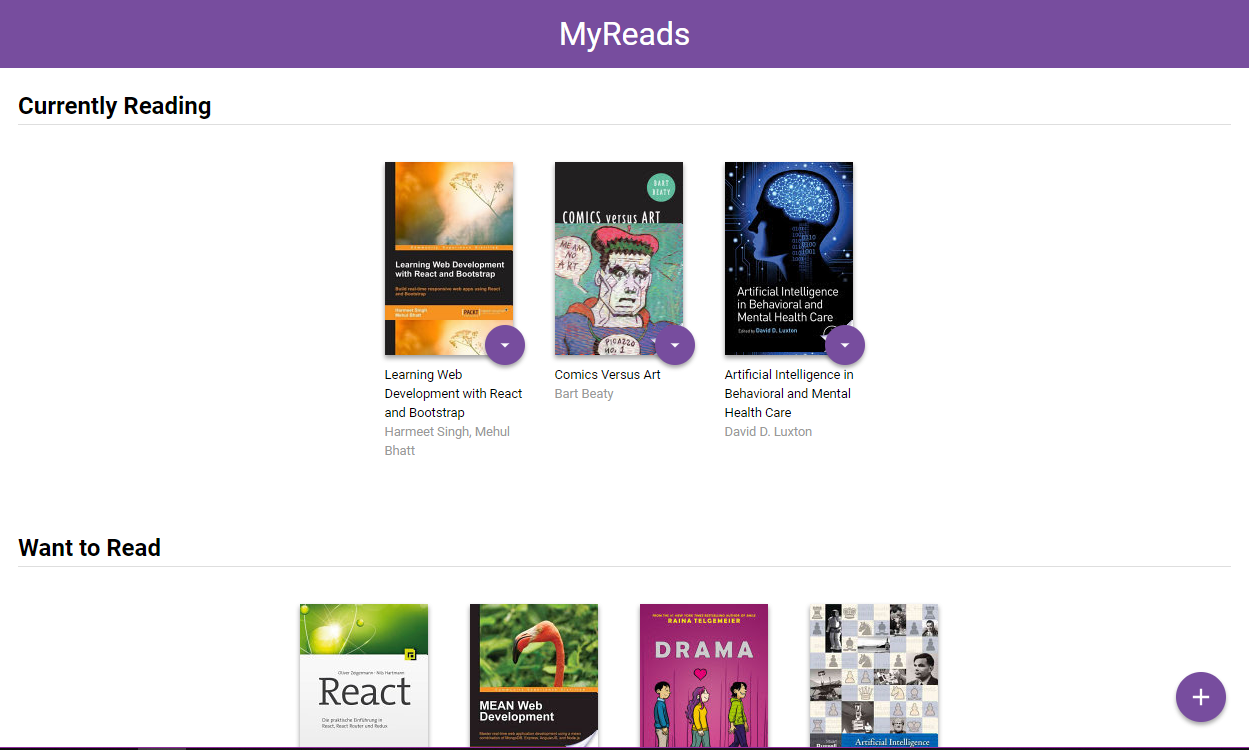 GitHub - iris-anghel/MyReads: Udacity & Google Front-End Nano Degree Scholarship project 7