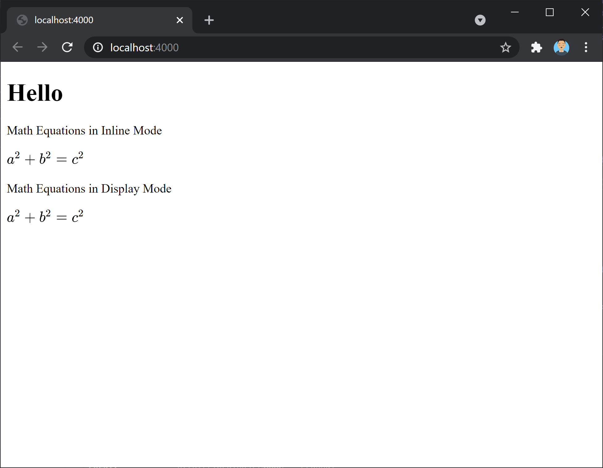 upgrading to gatsby-remark-katex v5.0.0 and/or gatsby-transformer-remark v4.0.0 breaks katex ...