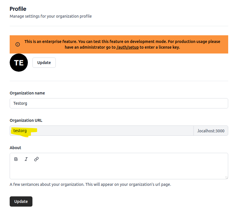 Organization Url Slug Is Empty On The Organization Profile · Issue 10114 · Calcom 