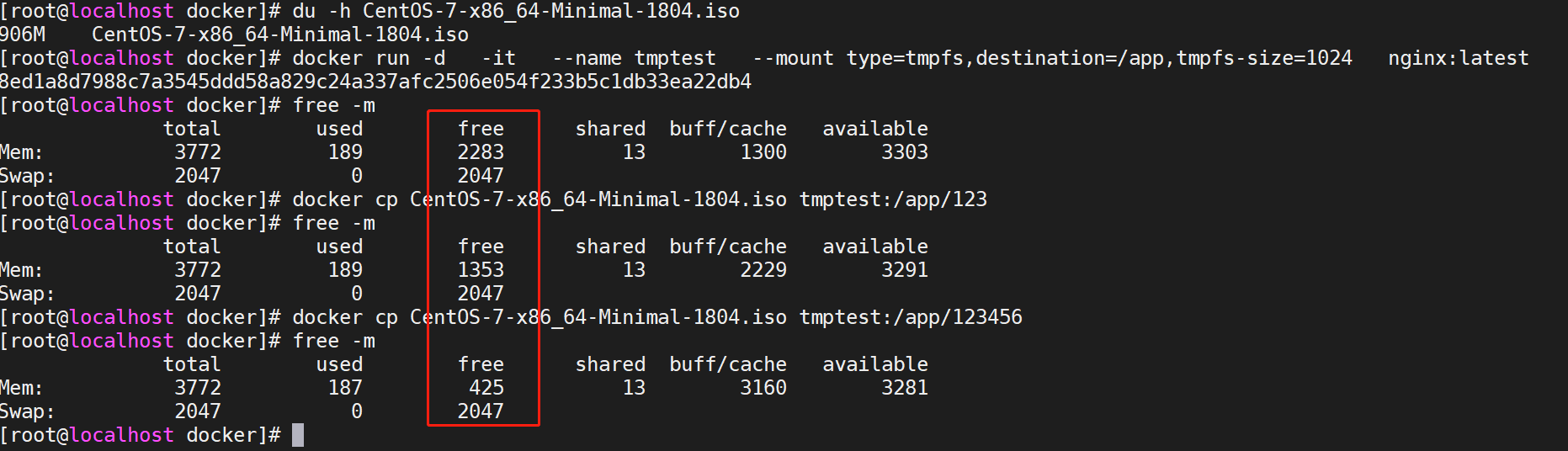 `tmpfs Size` Does Not Take Effect · Issue 9403 · Dockerdocs · Github 9013