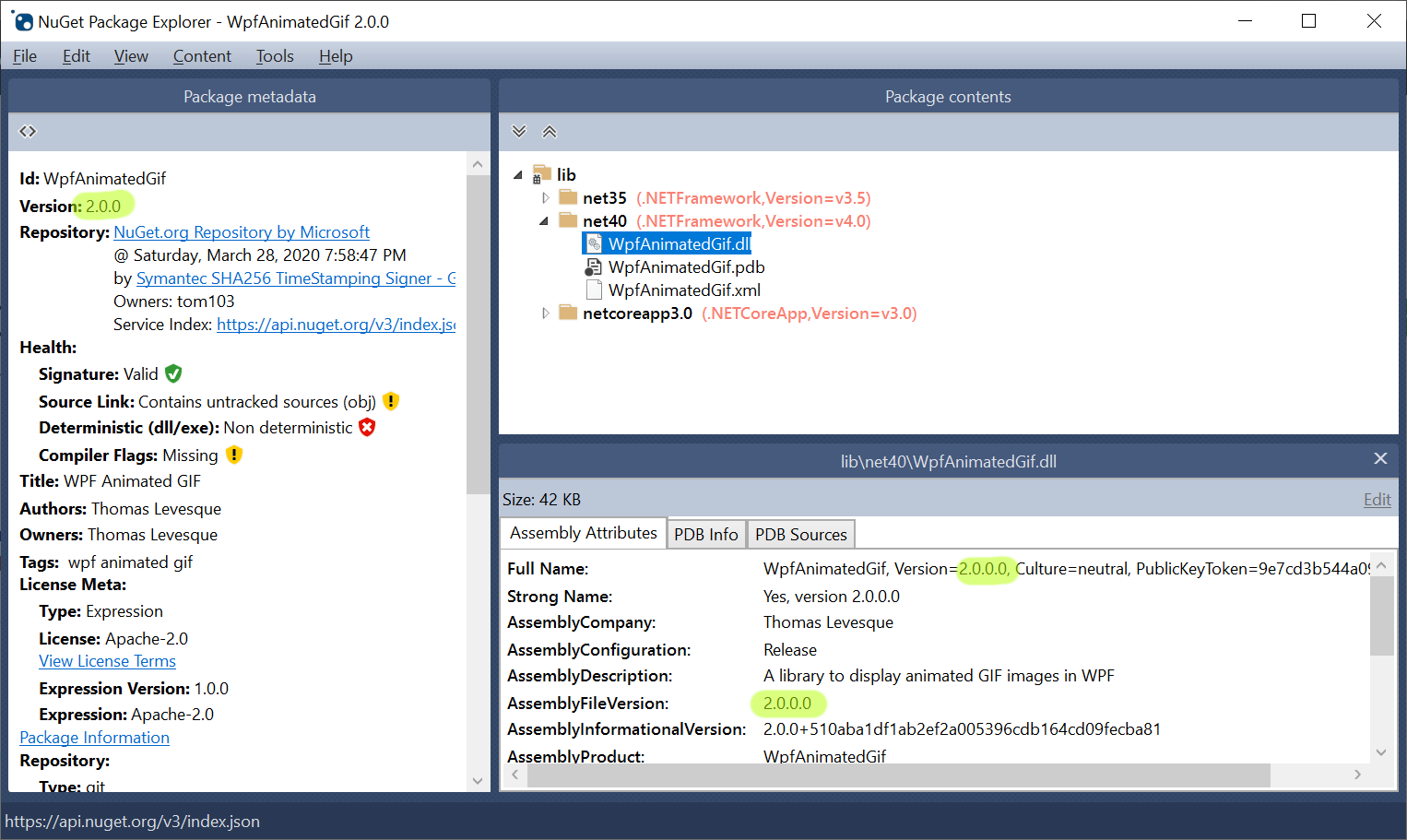 Version is 0.0.0.0 · Issue #80 · XamlAnimatedGif/WpfAnimatedGif · GitHub
