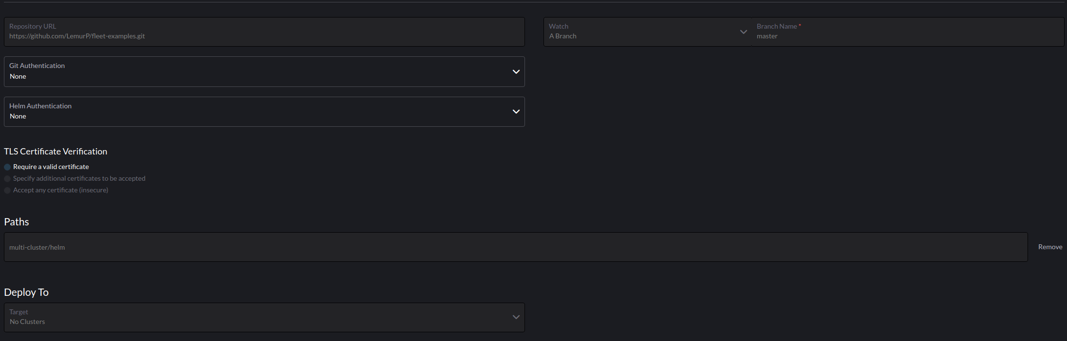 Continuous Delivery Target Clusters Defined In Fleet Yaml Not Shown In Resources View Of