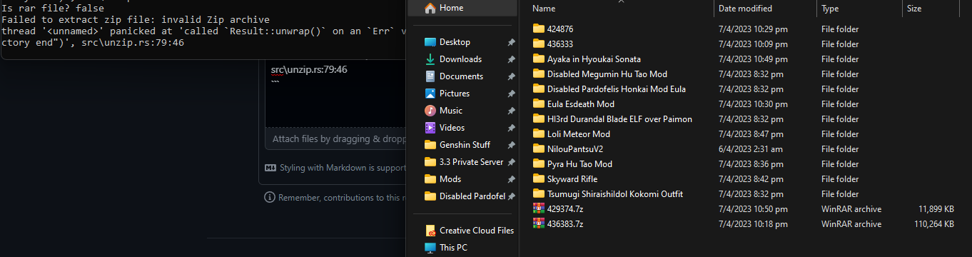 Cultivation unable to unzip 7zip files · Issue #145 · Grasscutters/Cultivation · GitHub