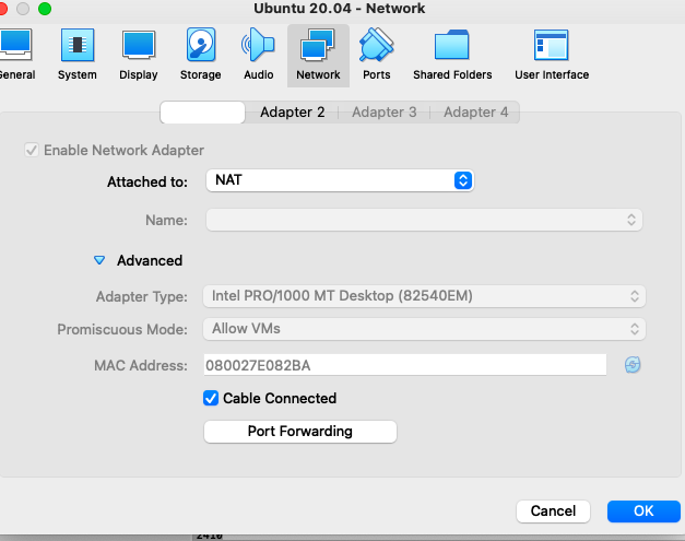 Connecting Turtlebot 4 to the virtual machine(UTM, VirtualBox,etc ...