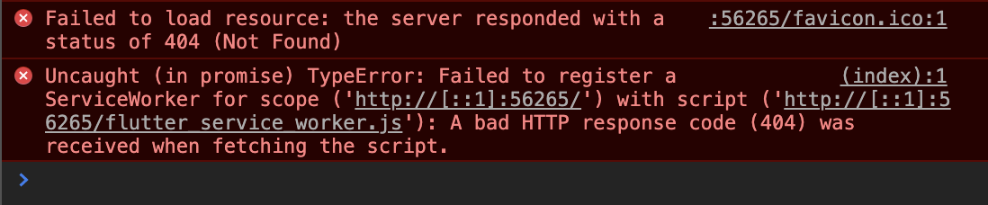 Generate dummy ServiceWorker in development mode to avoid misleading errors · Issue #49479 ...
