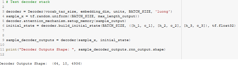 tfa.seq2seq: Error in AttentionWrapperState when the Decoder has Stacked RNN cells. · Issue ...