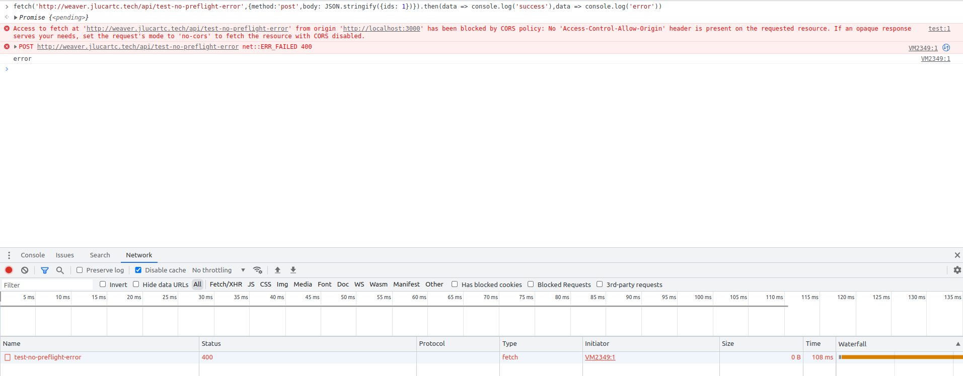 fetch could reject when 400 is returned · Issue #17115 · mdn/content · GitHub