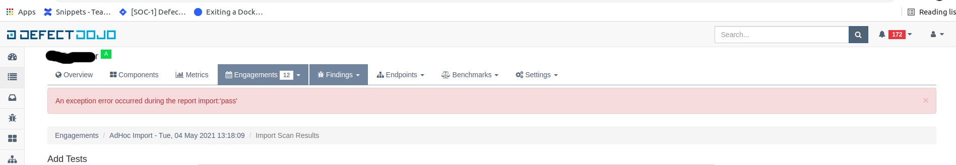 mozilla observatory scan report can not be imported · Issue #4436 · DefectDojo/django-DefectDojo ...