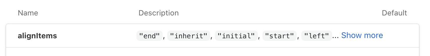 [addon-docs]: Make PropsTable values, cleaner and more readable · Issue #11681 · storybookjs ...