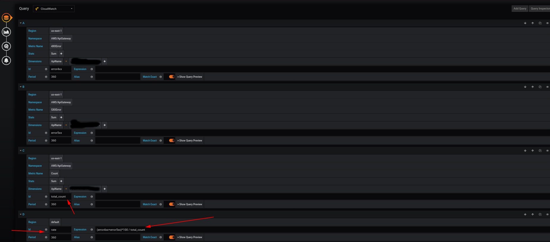 Alert Rule Not Works With Query That Have Another Query Referenced On Expression By Id · Issue