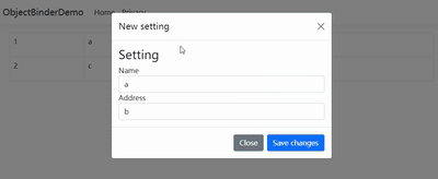 The "ComplexObjectModelBinder" instead of the "ComplexTypeModelBinder" class access type change ...