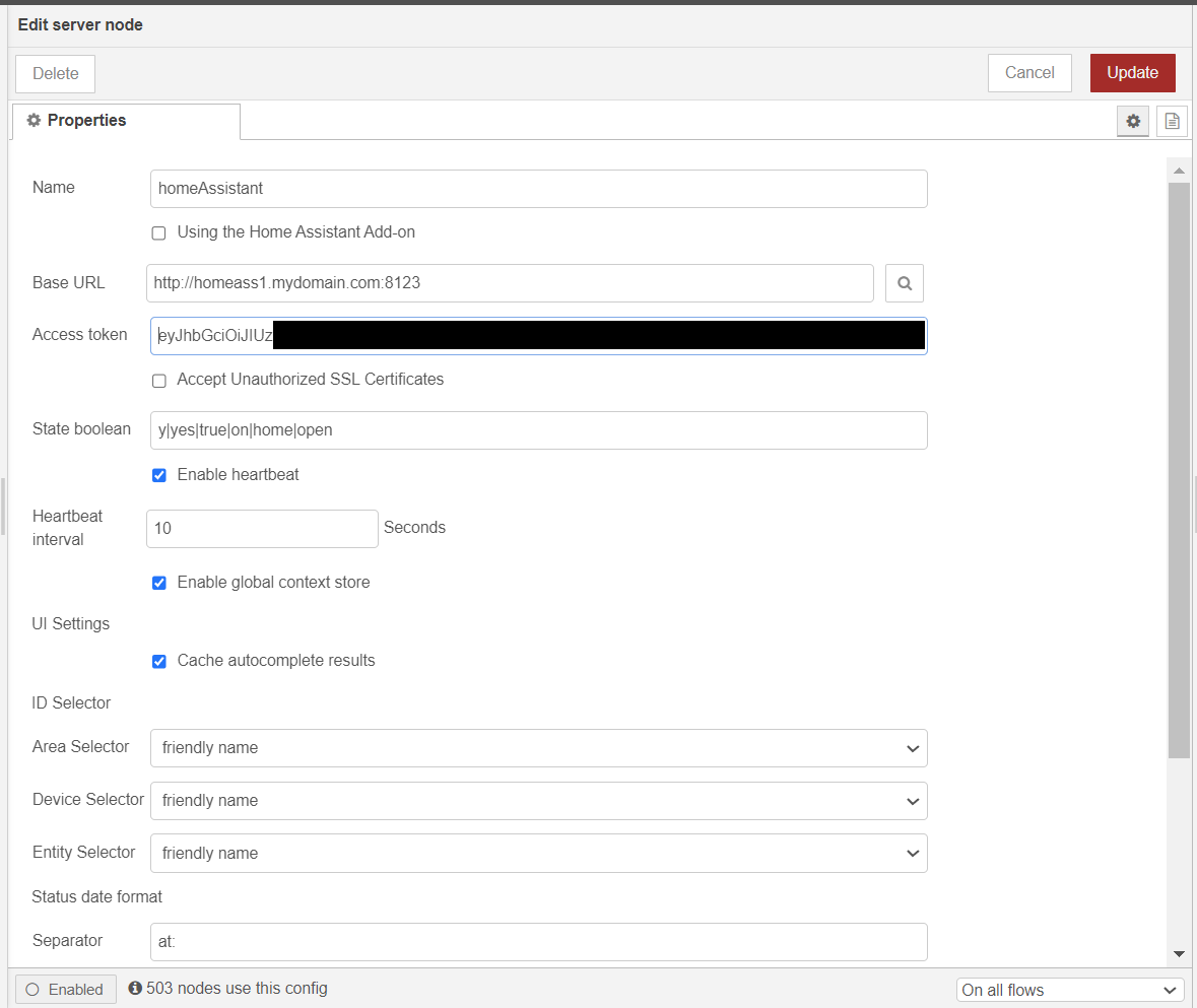 Connection closed to http://supervisor/core · Issue #796 · zachowj/node-red-contrib-home ...