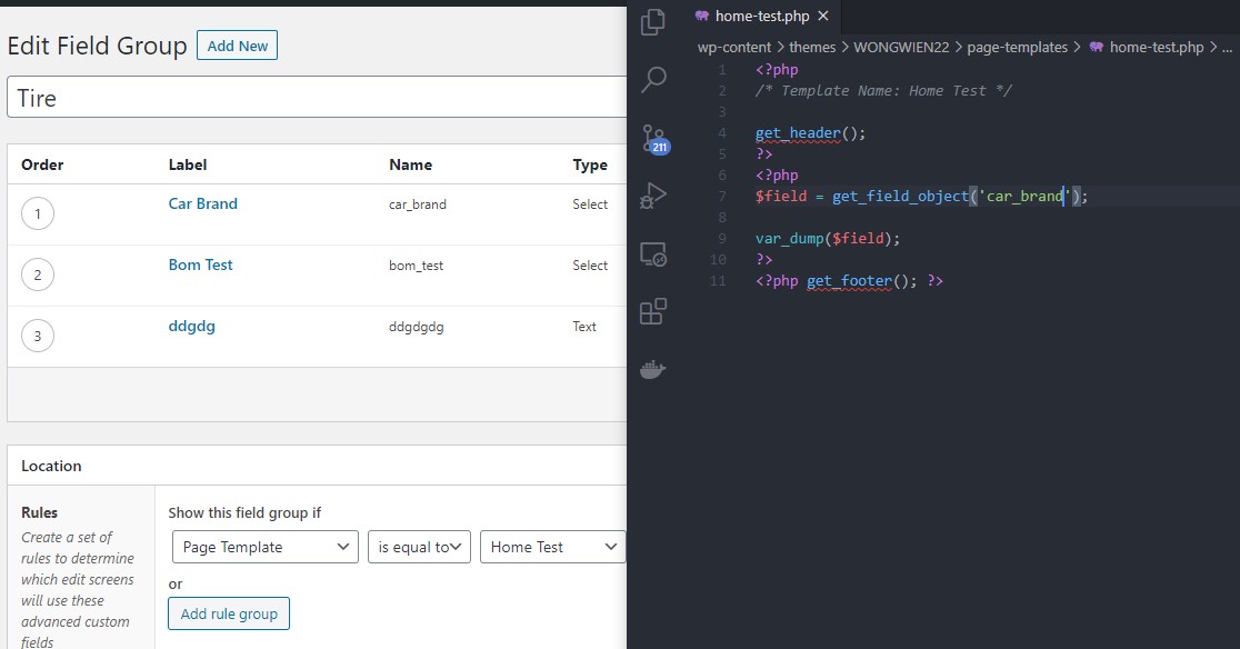 Bug The Getfieldobject Function Dont Work With Field Name · Issue 351