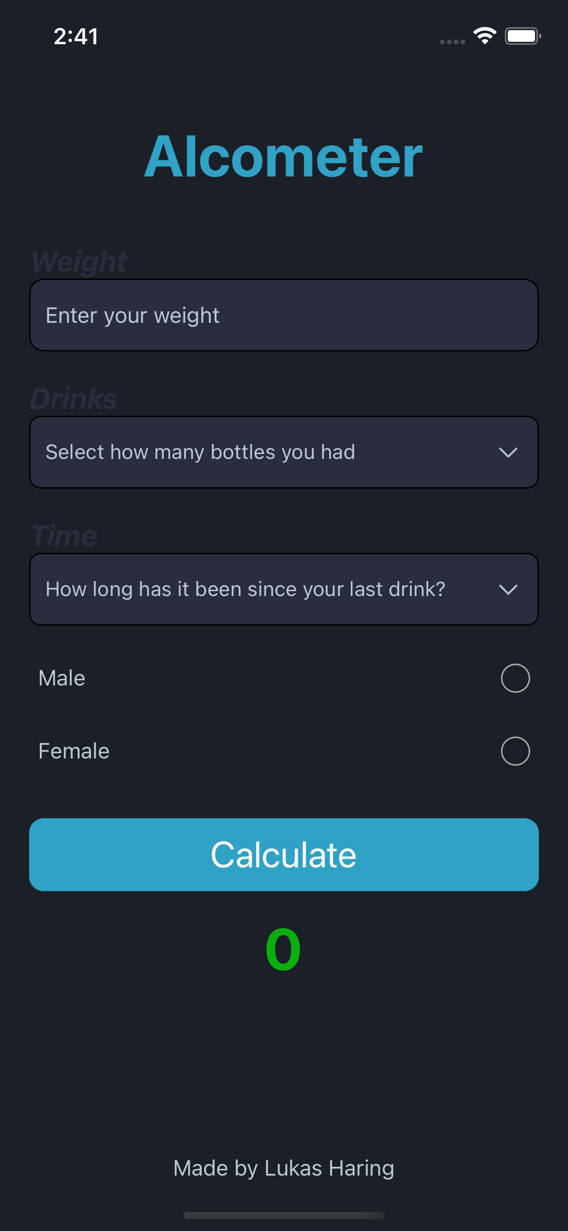 GitHub - mrlukyman/alcometer