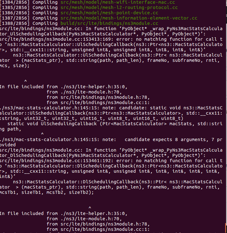 error compiling ns3-mmwave using waf after enabling python · Issue #41 · nyuwireless-unipd/ns3 ...