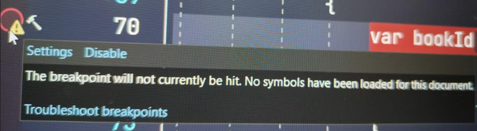 Neither any api endpoint is accessible nor any breakpoints hits for service startup code when ...