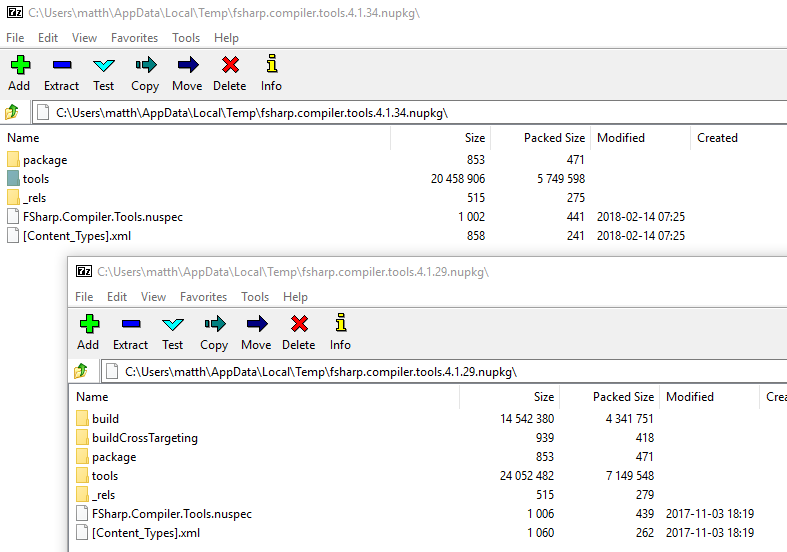 FSharp.Compiler.Tools 4.1.34 is broken · Issue #4357 · dotnet/fsharp · GitHub