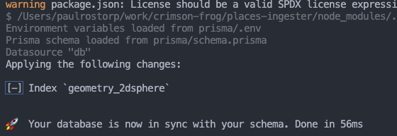`prisma Db Push` Should Not Delete Externally Managed Indexes · Issue