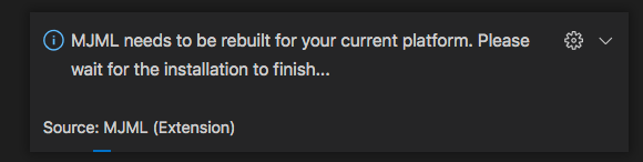 MJML needs to be rebuilt for my current platform · Issue #2209 · mjmlio/mjml · GitHub