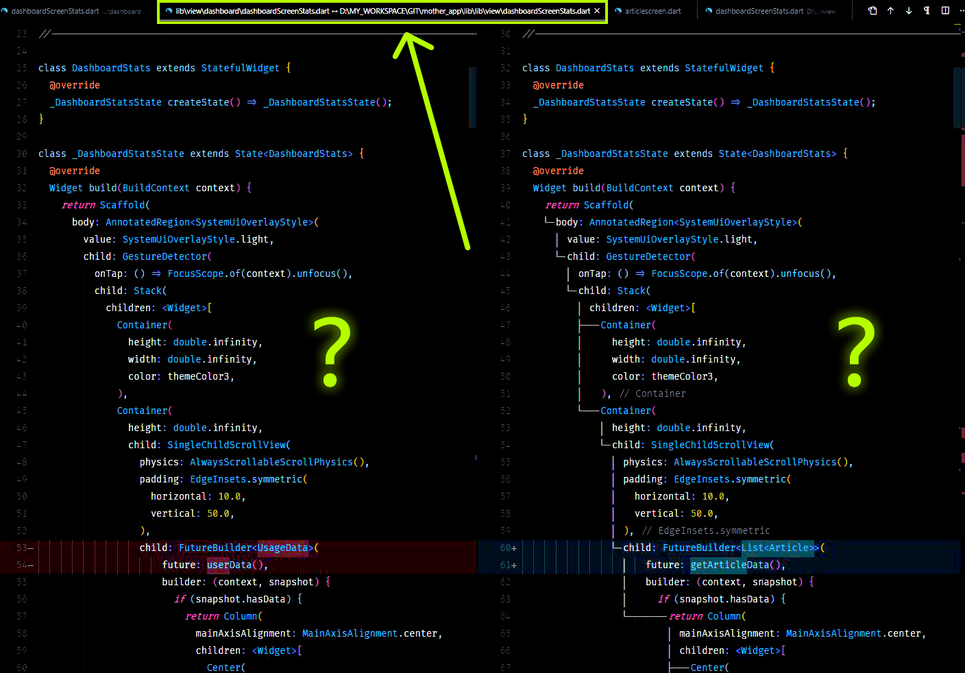 Allow to shorten the diff editor title · Issue #110694 · microsoft/vscode · GitHub