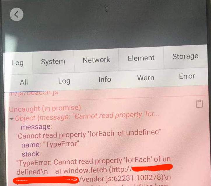 Cannot Read Property Foreach Of Undefined · Issue 471 · Tencentvconsole · Github