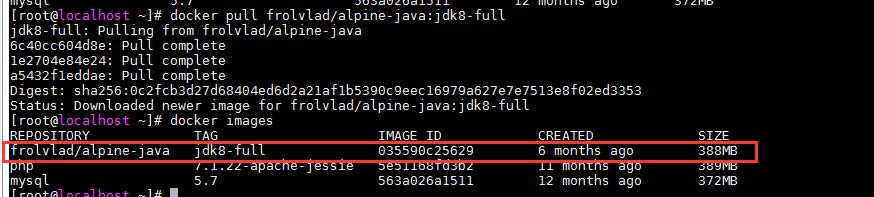 Frolvladalpine Javajdk8 Full Images 388mb · Issue 38 · Docker Hub Frolvladdocker Alpine Java 