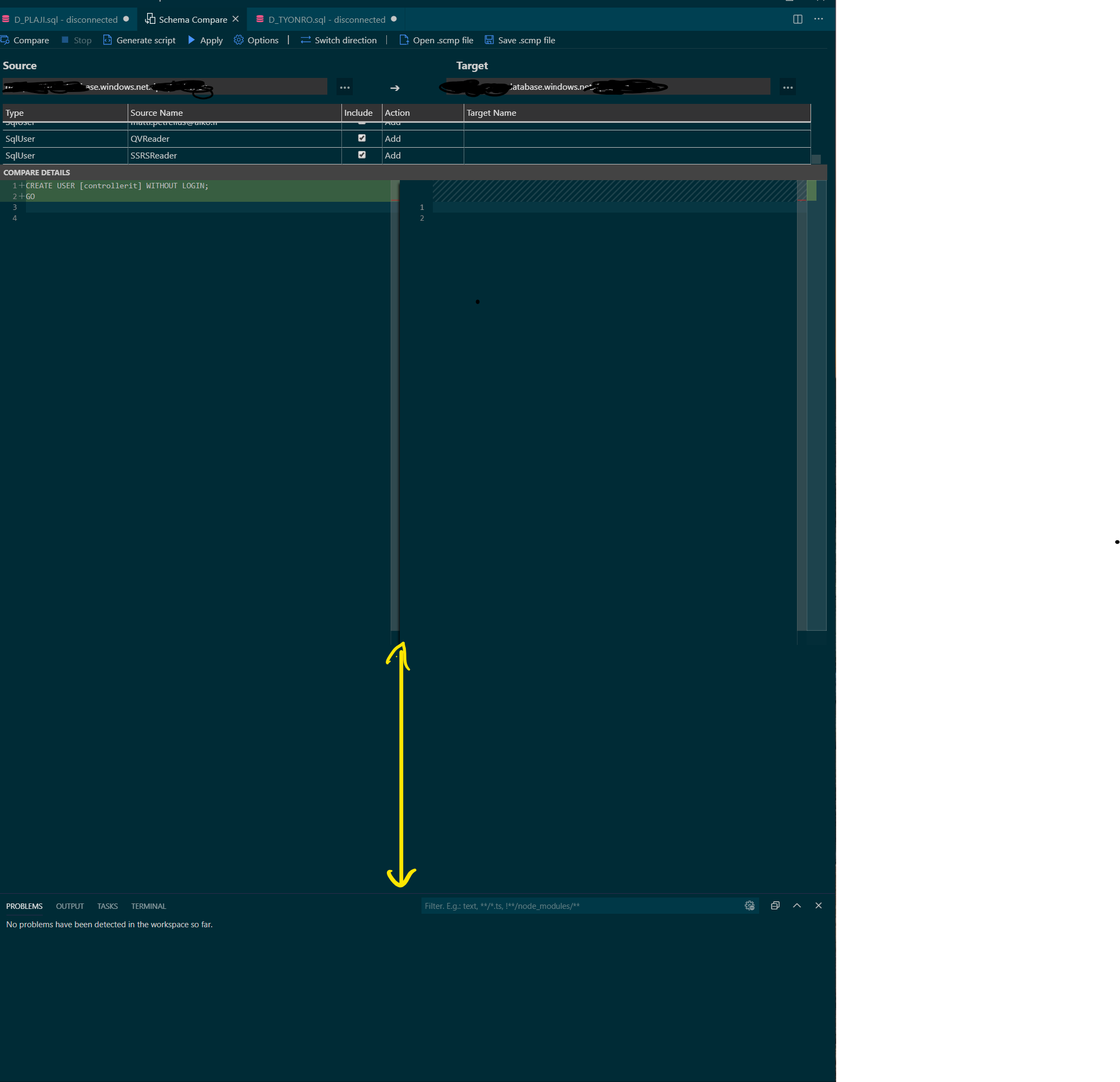 Schema compare - Compare Details doesn't scale as expected · Issue #8276 · microsoft ...