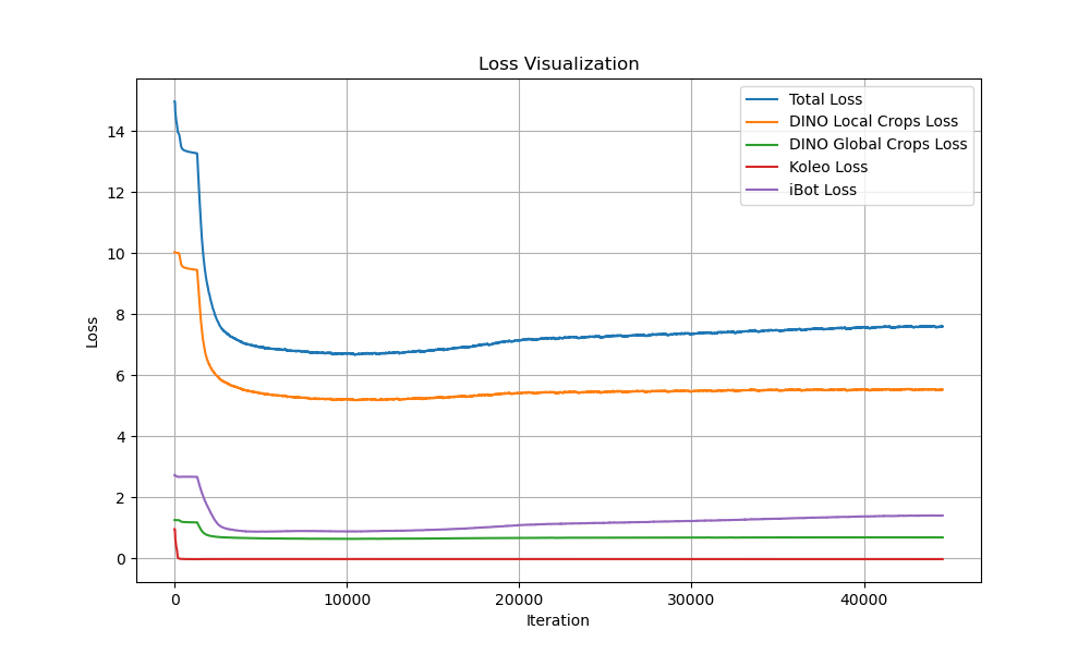 loss does not converge · Issue #143 · facebookresearch/dinov2 · GitHub