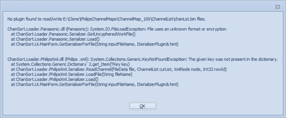 ChanSort 2019-11-25 brakes compatibility with Philips ChannelMap_100 · Issue #153 · PredatH0r ...