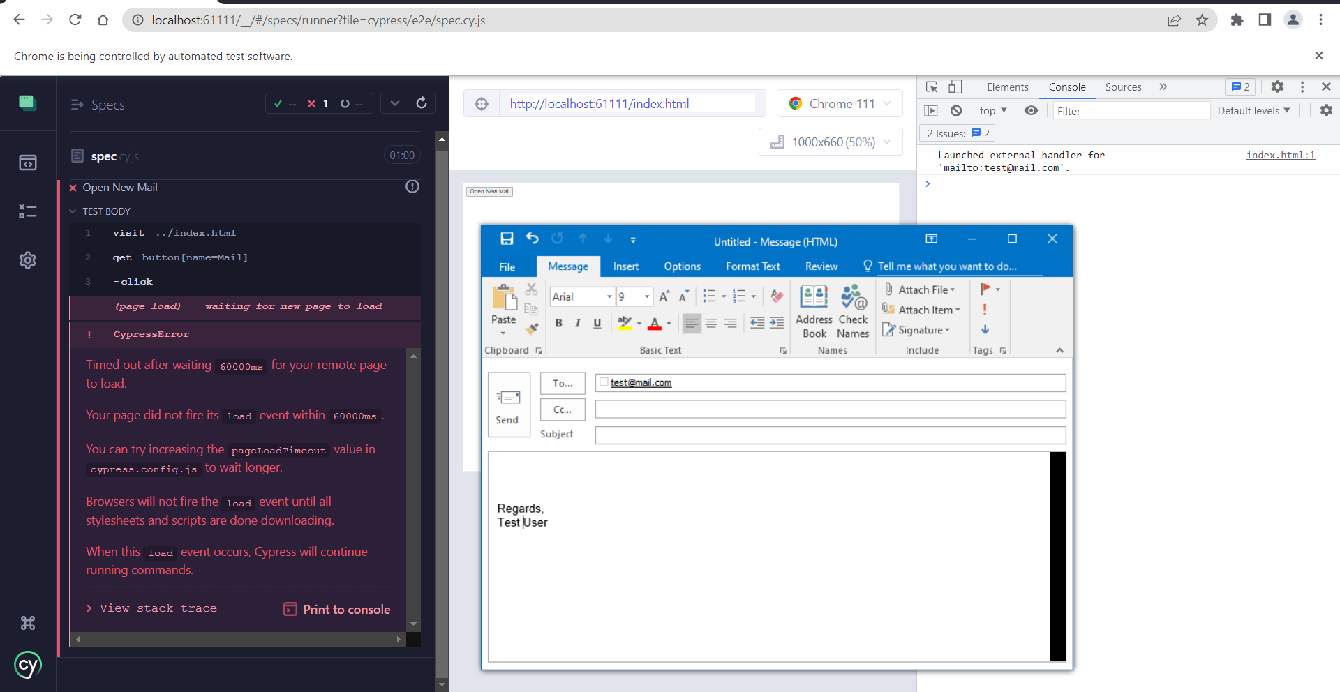 .click() waits for load event for launch of external event handlers · Issue #26282 · cypress-io ...