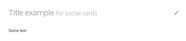 [insiders] HTML tags are rendered as-is in social cards · Issue #3158 ...