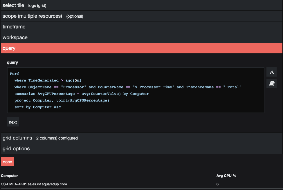 samples/kql/average-VM-cpu-kql.md at master · squaredup/samples · GitHub