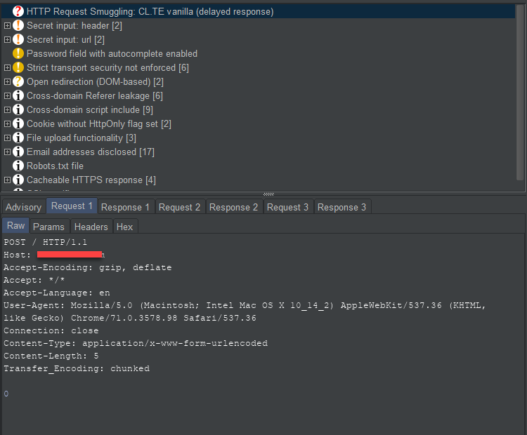 Prefix not showing in Turbo Intruder · Issue #25 · PortSwigger/http-request-smuggler · GitHub
