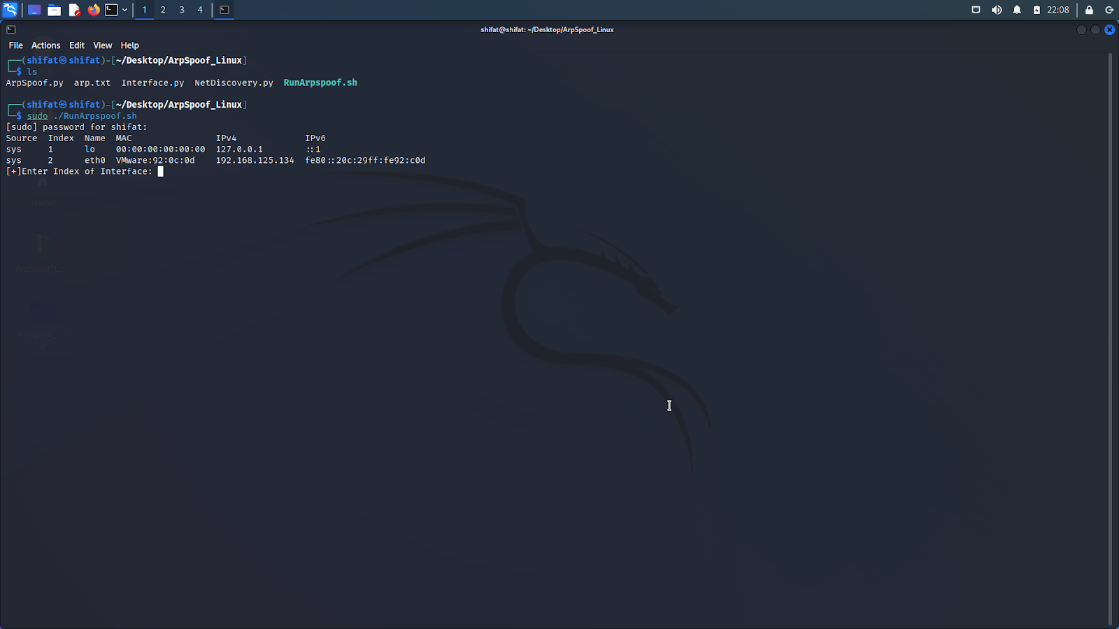GitHub - shifat627/ARP-Spoof-Linux