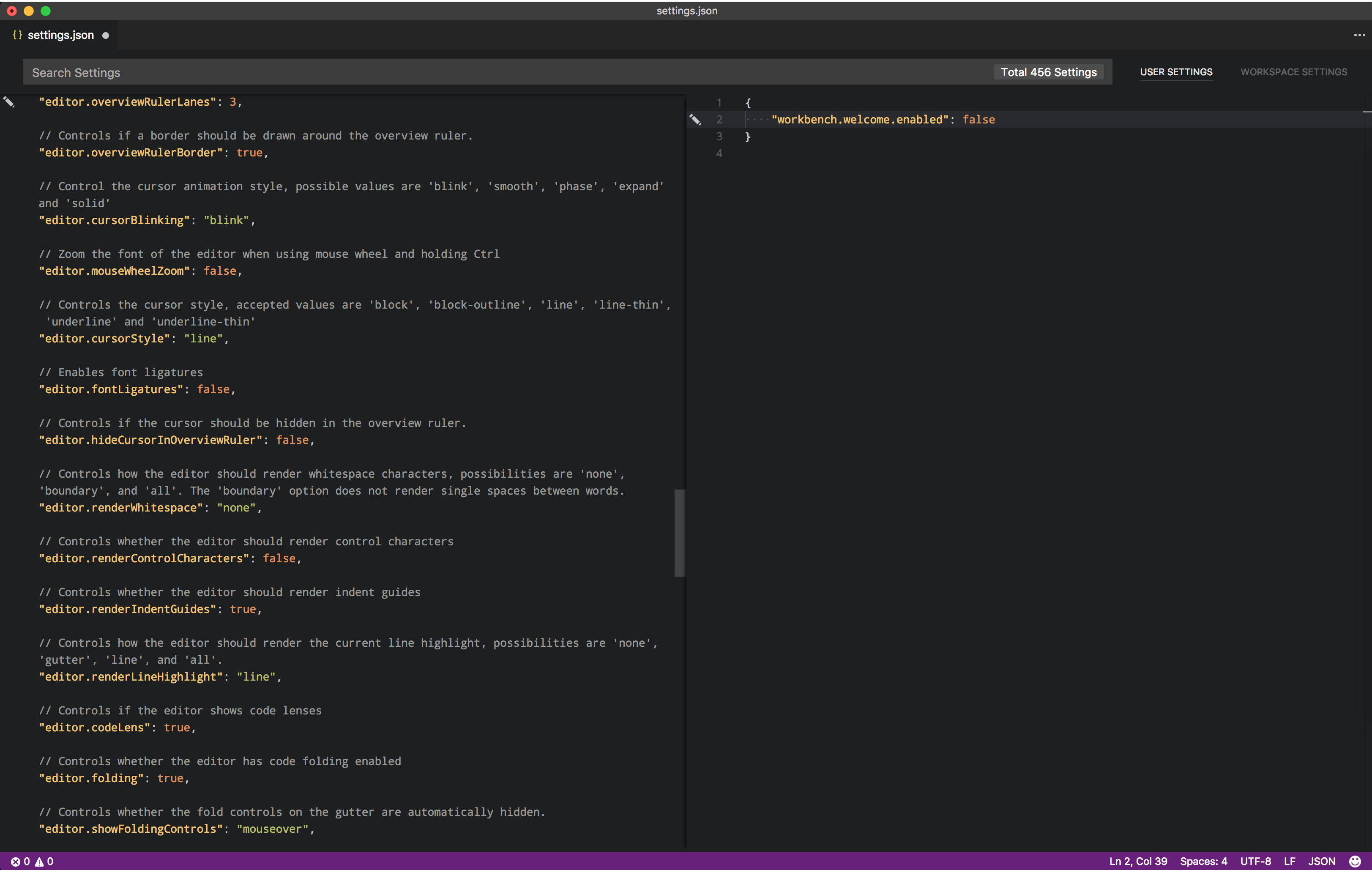 Expand settings pane to all editor groups · Issue #28540 · microsoft ...