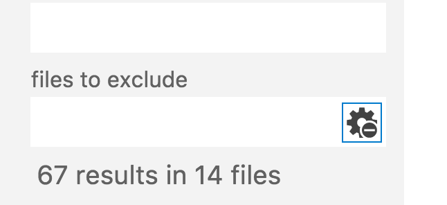 Search "include" and "exclude" features not working when searching ...