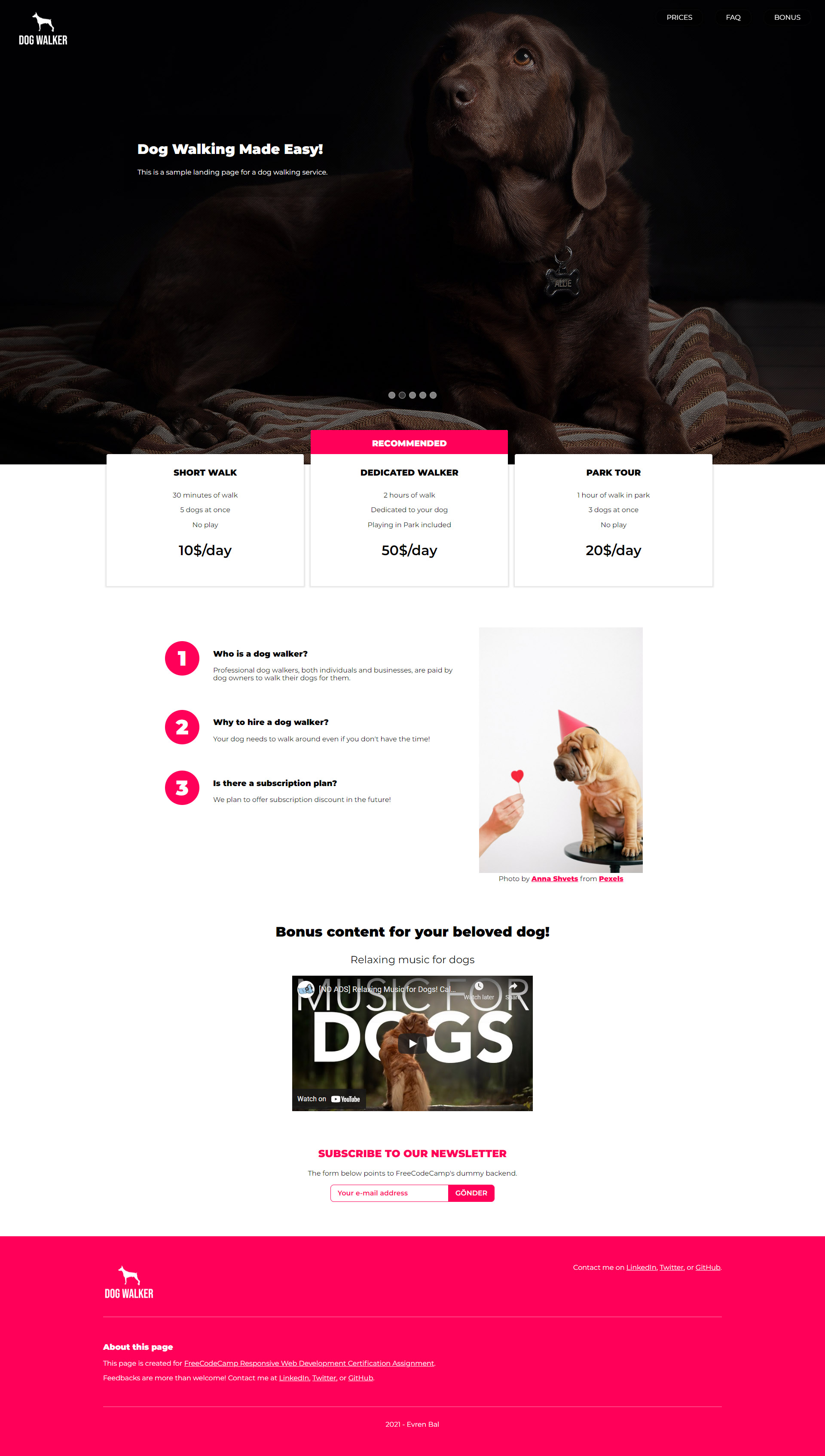 GitHub - evrenbal/FCC-ProductLandingPage: FreeCodeCamp Product Landing Page Assignment for ...