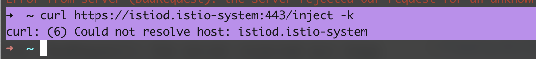 Sidecar Failed To Call Webhook · Issue 43882 · Istioistio · Github 