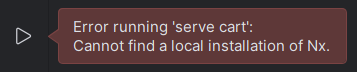 [Webstorm] Error: Cannot find a local installation of Nx. (WSL) · Issue #1632 · nrwl/nx-console ...