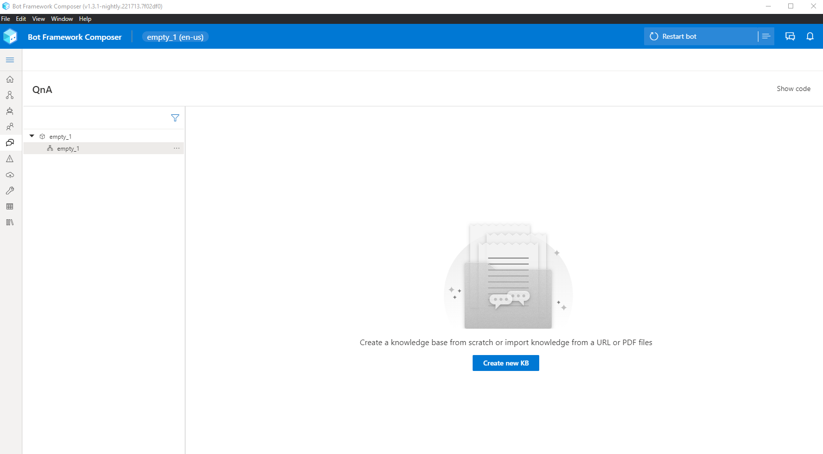 Import a knowledge base from existing QnA Maker KB · Issue #6357 · microsoft/BotFramework ...