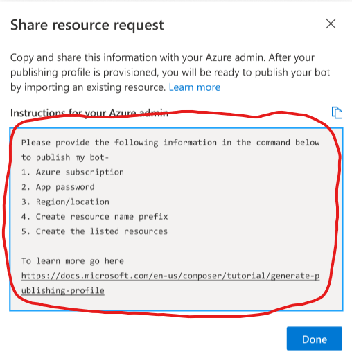 Create Copy For Share Resource Request Modal Luis Qna Dev Setup · Issue 6567 · Microsoft