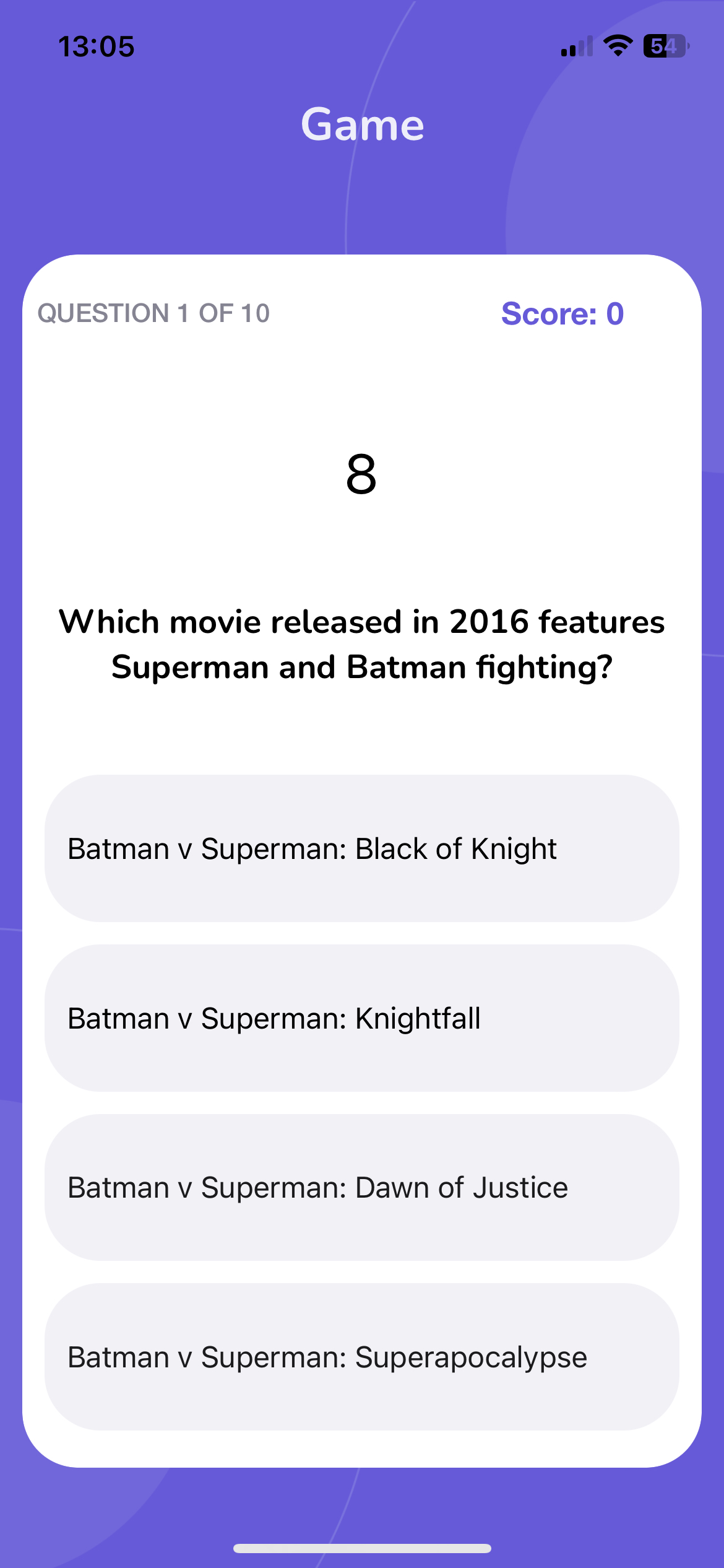 GitHub - yigitozdamar/QuizUp-Battle: Swift Quiz App with Trivia API