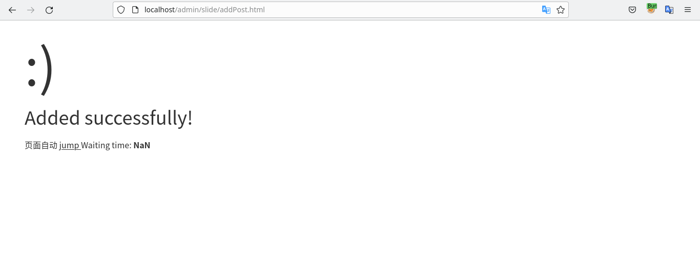 XSS Stored in the Slideshow Management component. · Issue #737 · thinkcmf/thinkcmf · GitHub