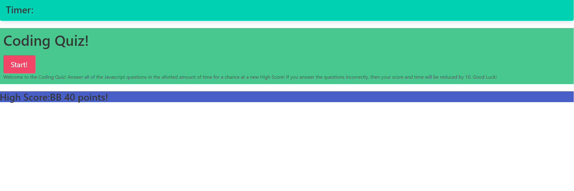 GitHub - BlaineKB/04-Challenge-Code-Quiz