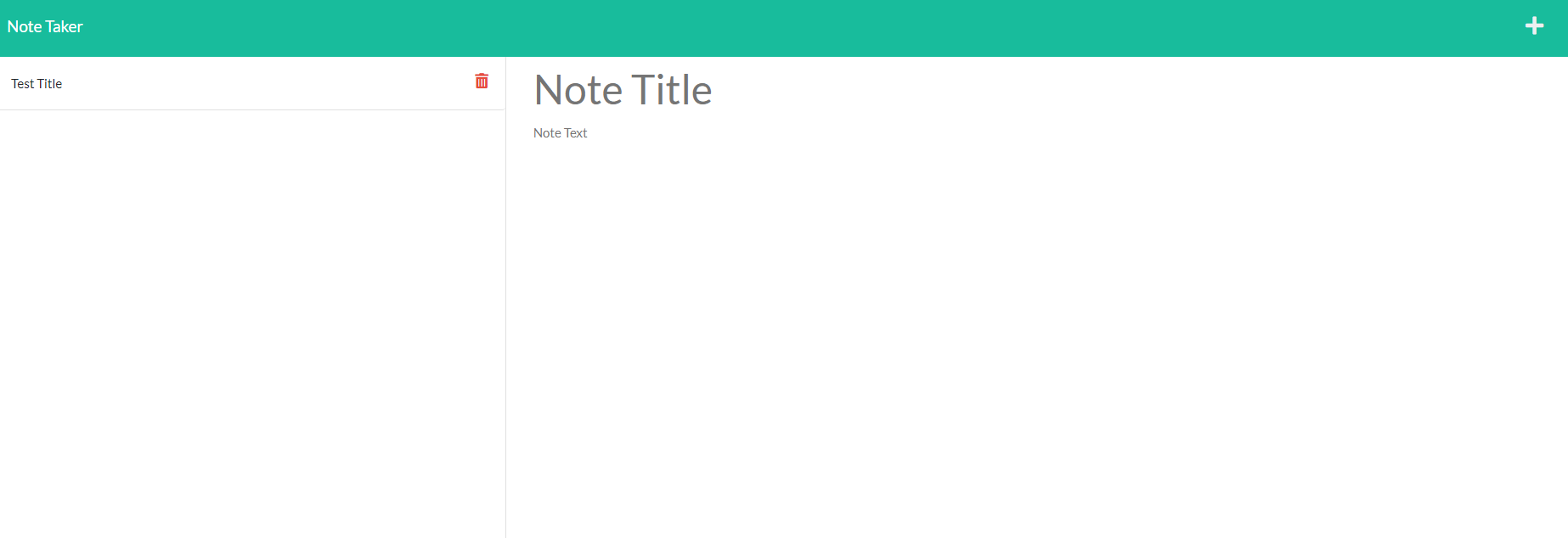 GitHub - BlaineKB/11-Challenge-Note-Taker