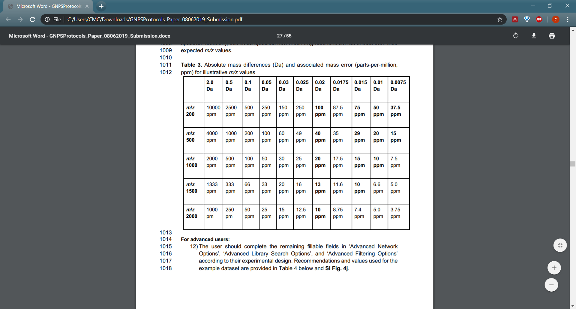 Add popup with image showing equivalence between ppm and da error · Issue #53 · CCMS-UCSD/GNPS ...