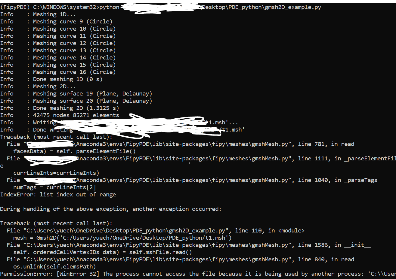 Gmsh file import Error · Issue #664 · usnistgov/fipy · GitHub