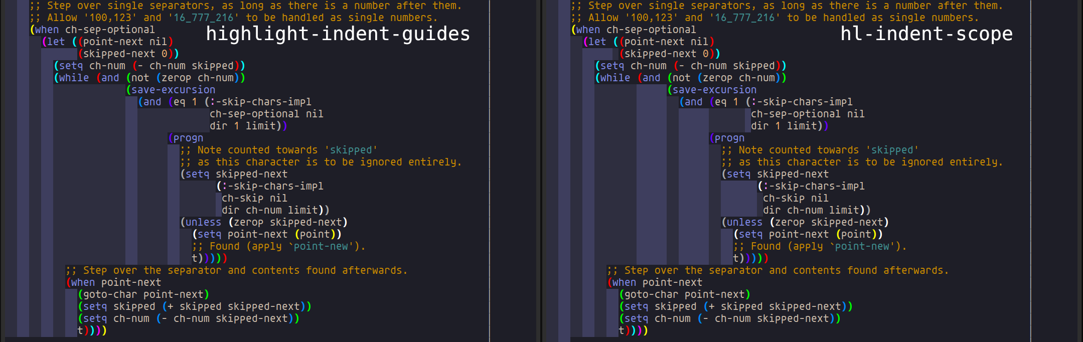 [ANN] hl-indent-scope available on Melpa! : r/emacs