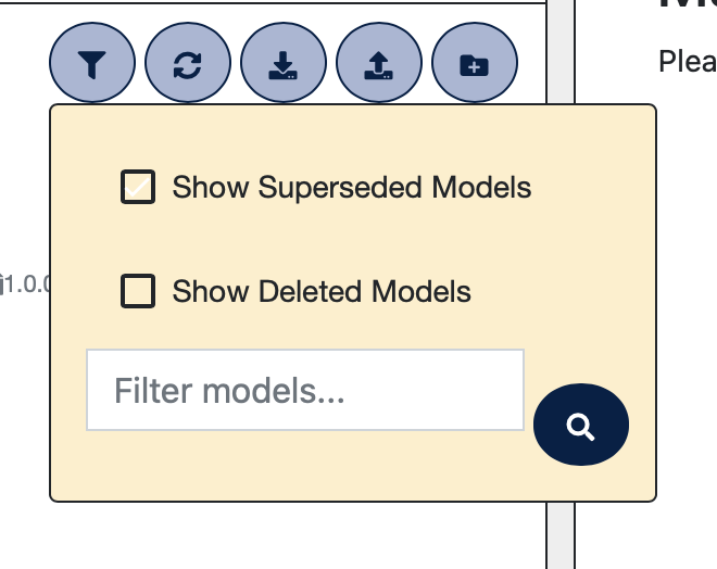 Move Tree Text Filter Into The Filter Dropdown · Issue 689 · Maurodatamapper Mdm Ui · Github